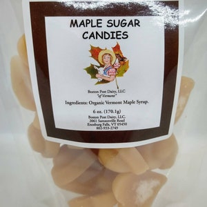 Maple Sugar Leaf Candies Sweet Treat Made With Only Organic - Etsy