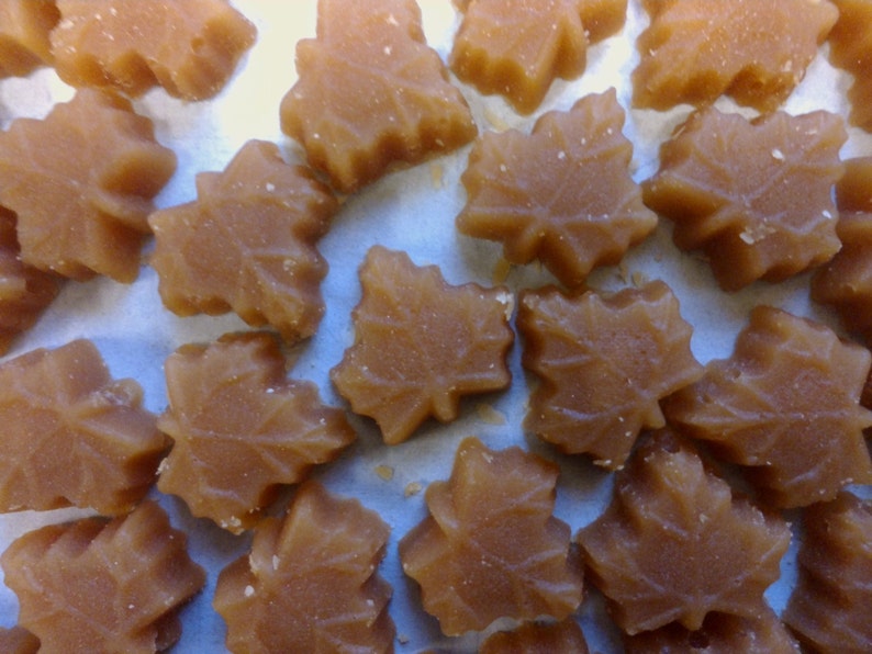 Maple Sugar Leaf Candies Sweet Treat Made With Only Organic - Etsy