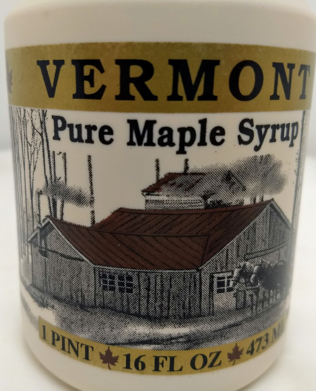 Organic Vermont Maple Syrup Pint - Etsy