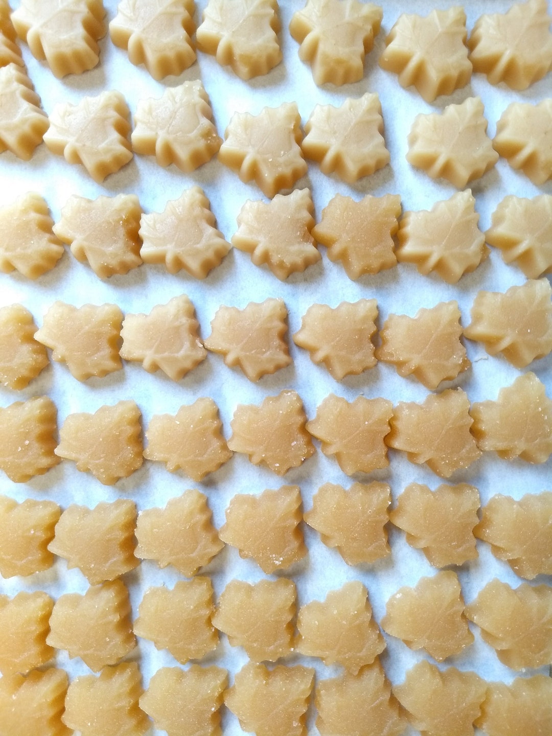 Organic Vermont Maple Sugar Leaf Candies, Sweet Treat (6 Oz) - Etsy