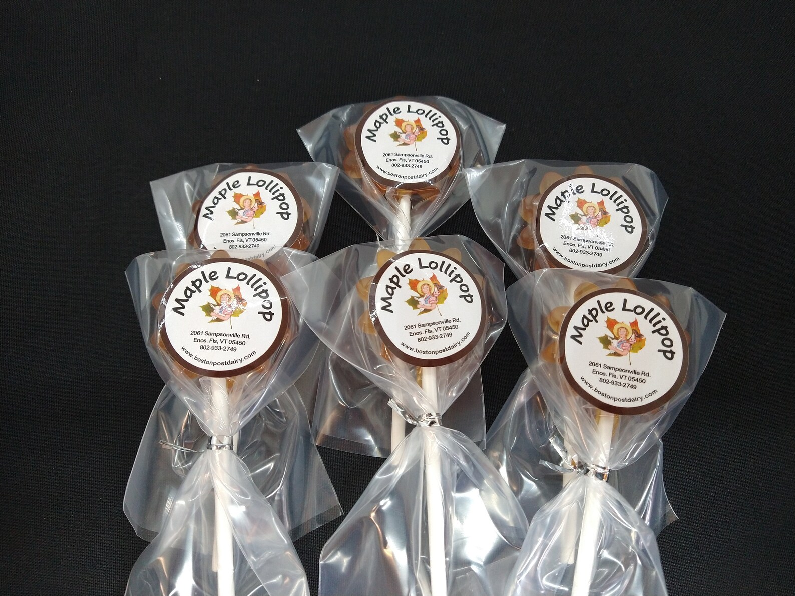 Maple Lollipops Package of 6 - Etsy