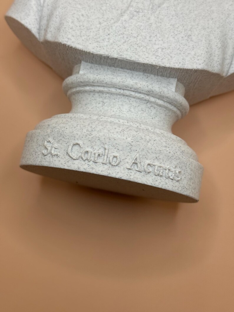 St. Carlo Acutis Bust - Catholic Home Decor - 3D Printed - Etsy