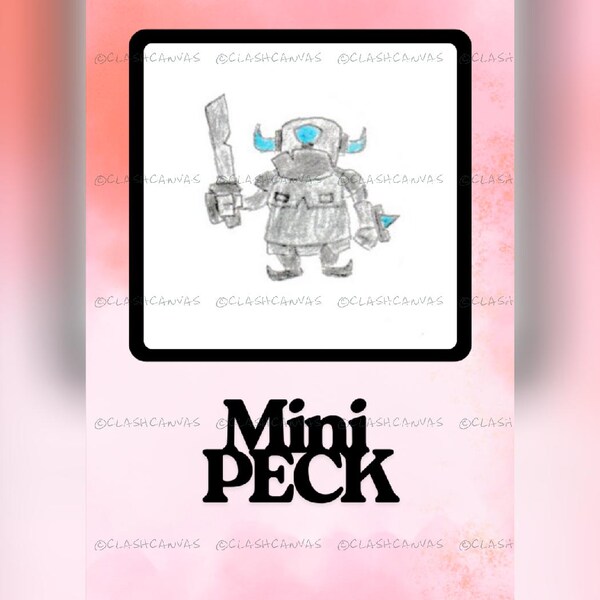 Mini Pekka Clash Royale - Etsy