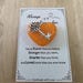 Fused Glass Pocket Hug Magnet • Citrus Heart Gift • Handmade Keepsake ...