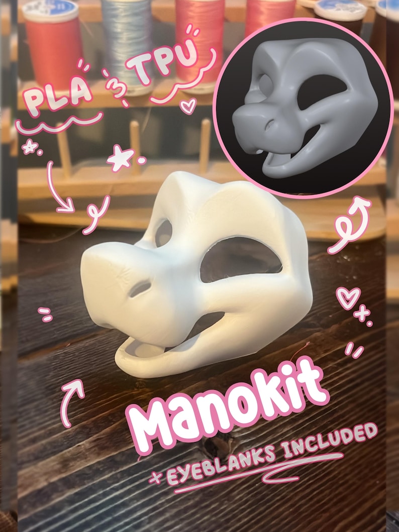 Toony Manokit Fursuit Head Base ! - Etsy