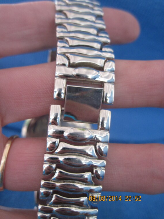 Vintage UNISEX MARCO MAX Quartz Water Resistant Silve… - Gem