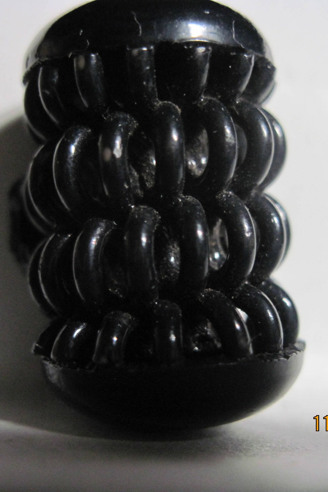 ANTIQUE EXCELLENT Early 1920's GORGEOUS French Licorice Black Art Deco ...