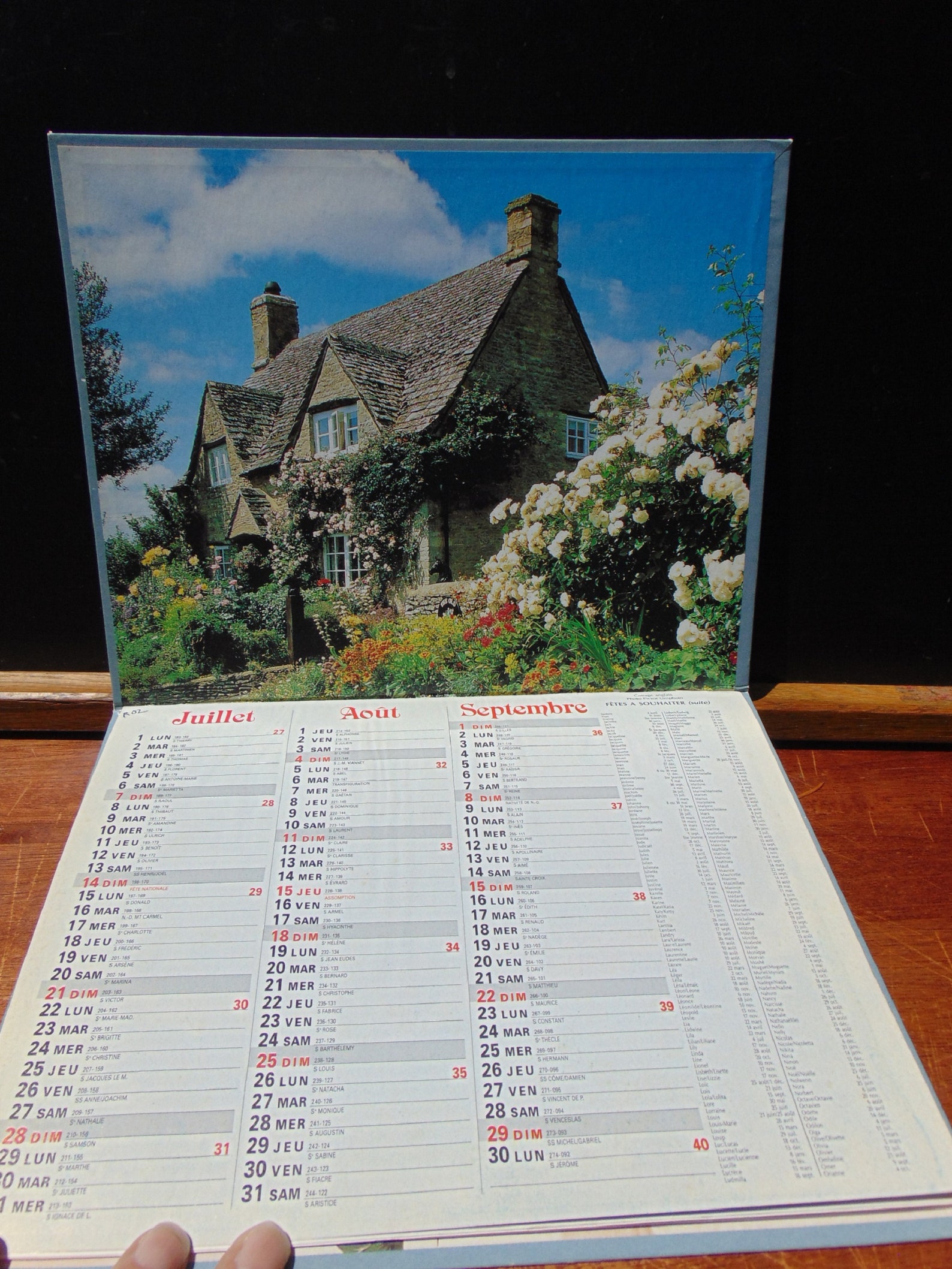 Vintage BEAUTIFUL 1996 Almanach Du Facteur= 'postman's Almanac' French ...