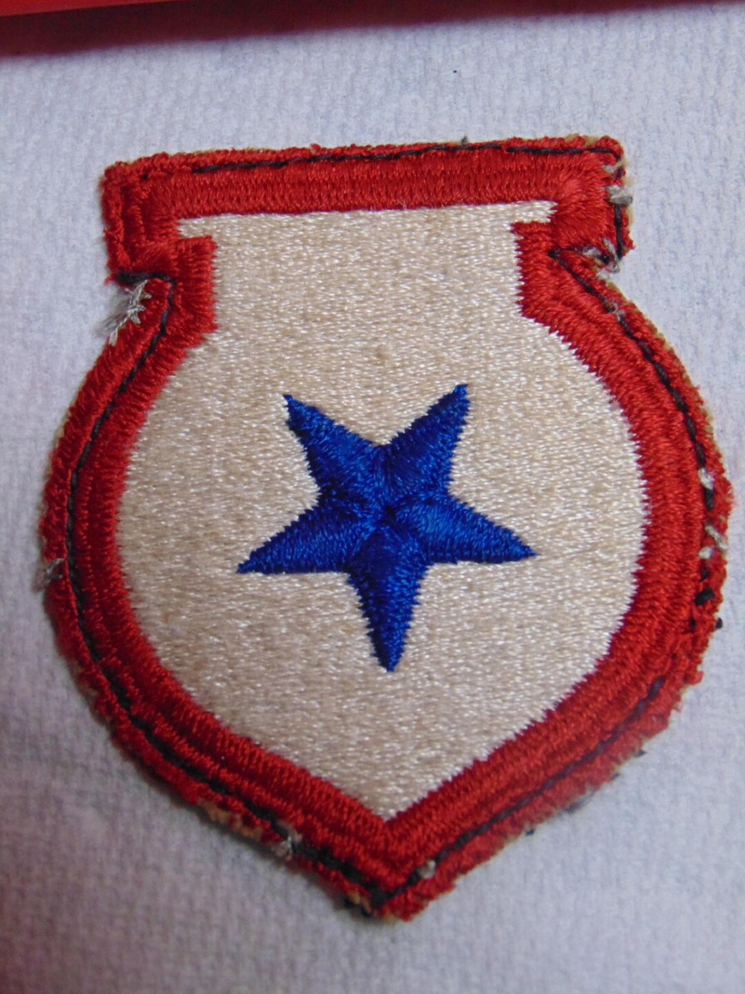 Vintage BEAUTIFUL WWII Embroidered Military Patch North African Operations...vintage World Wars ...