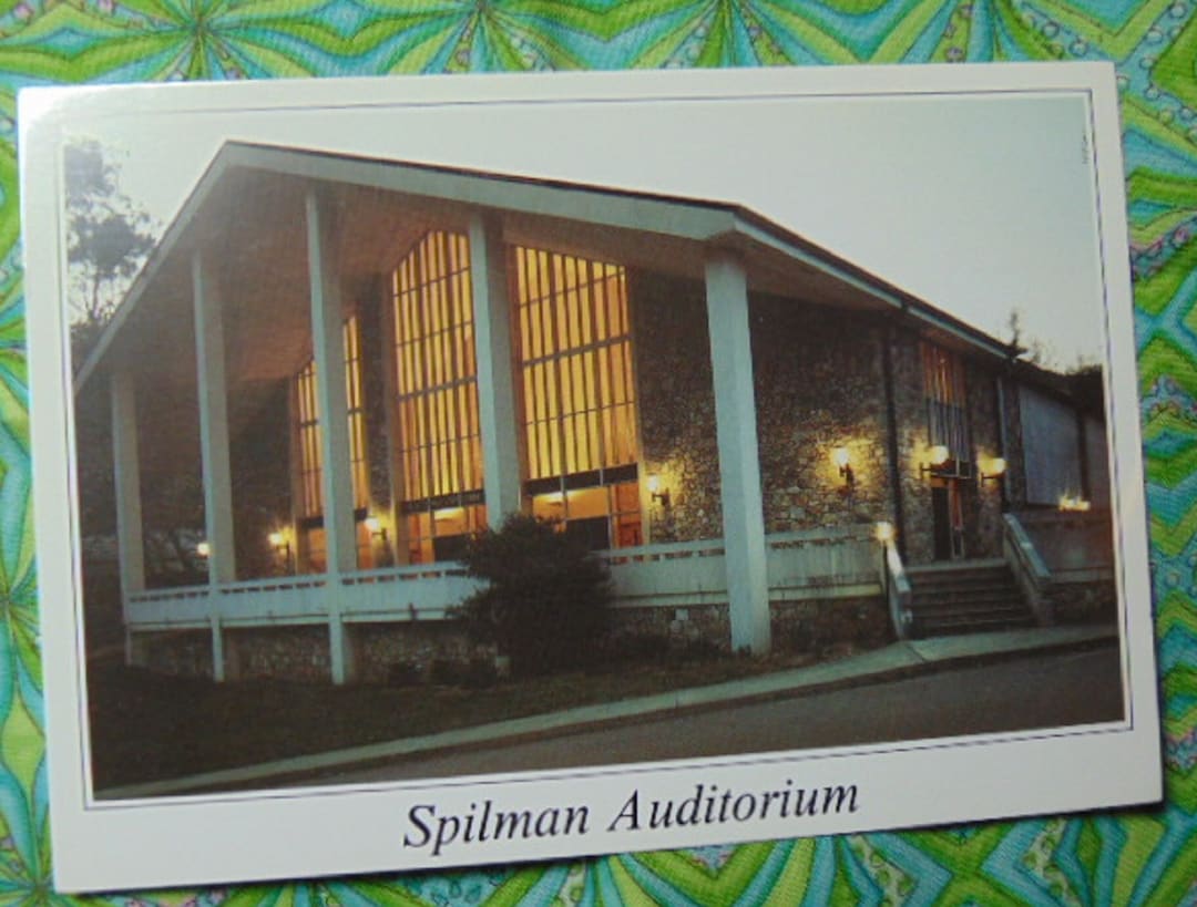 VINTAGE Beautiful 80's/90's Spilman Auditorium N Carloina State ...