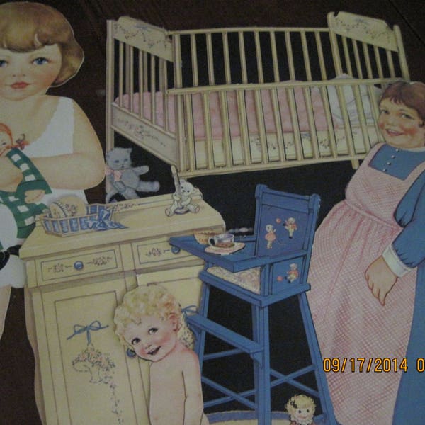 Antique Paper Doll - Etsy