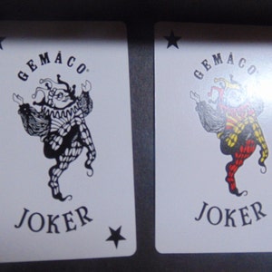 Vintage 60's/70's GEMACO Double Deck Waterliles Playing Cards in Box ...