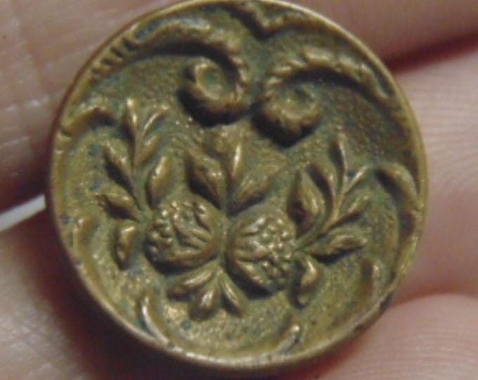 Antique BEAUTIFUL 1880's/1900's Victorian Era Brass Picture of ...
