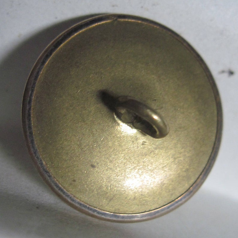 ANTIQUE LOVELY Early 1800's Silver Gilt Button W/ - Etsy