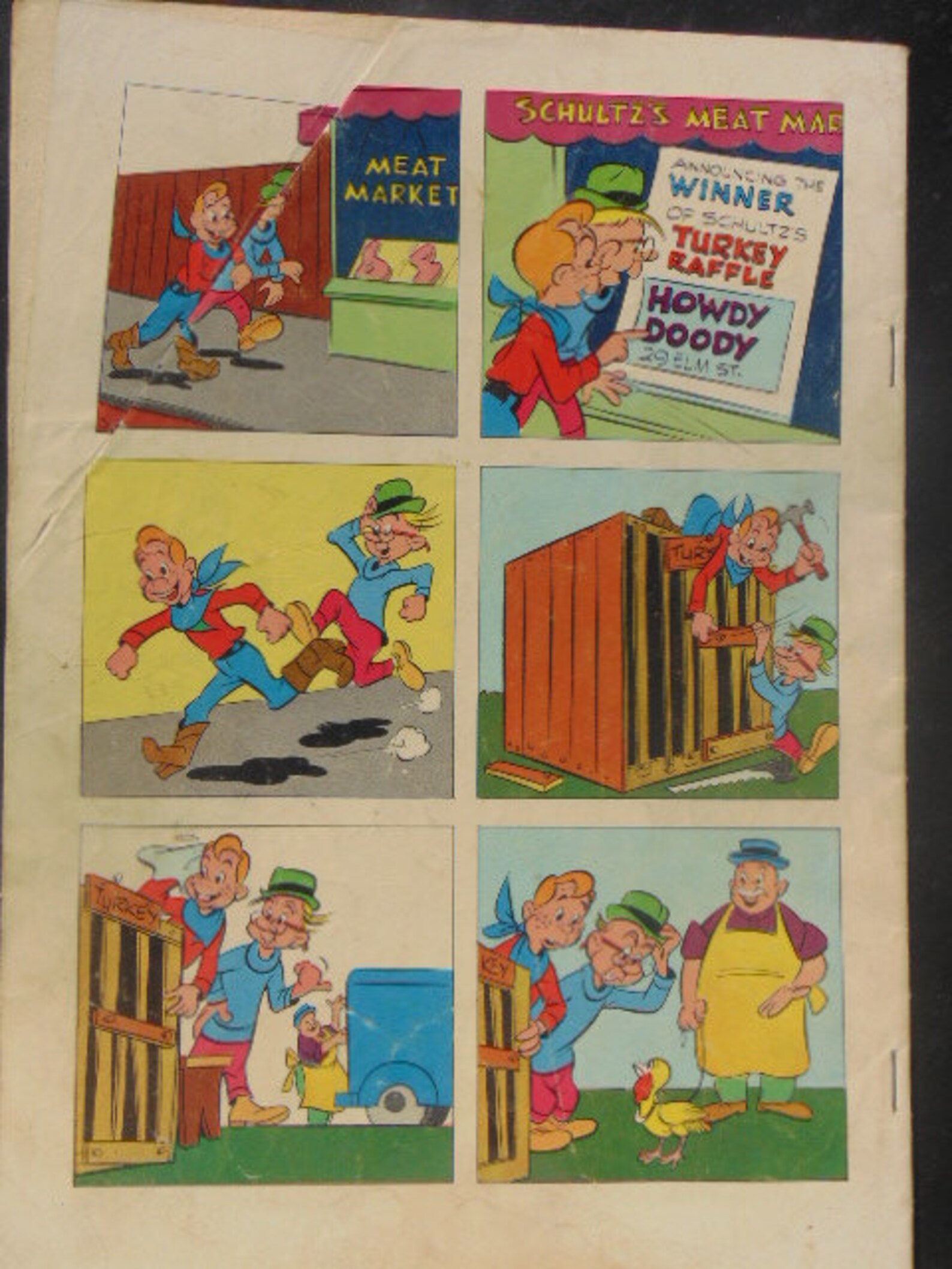 Vintage 1954 HOWDY DOODY Vol.1 No.31 Nov/dec Comic Book.. Gift for Kid ...