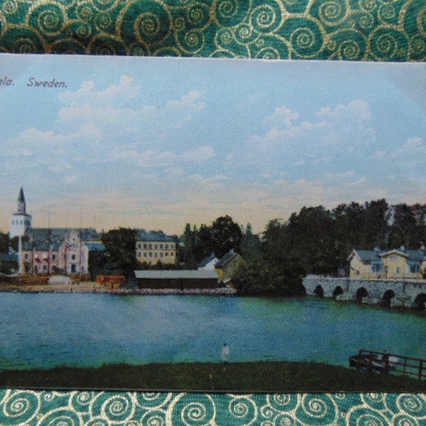 Antique Swedish Postcard - Etsy