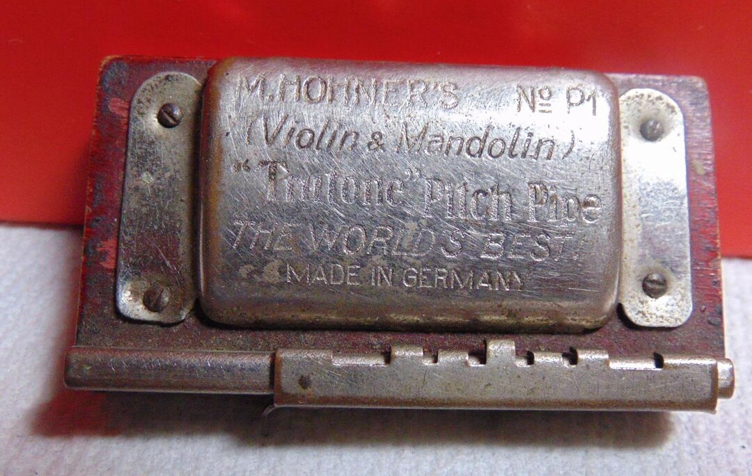 Antique AWESOME Hohner's Trutone Pitch Pipe Violin & Mandolin No P1 ...