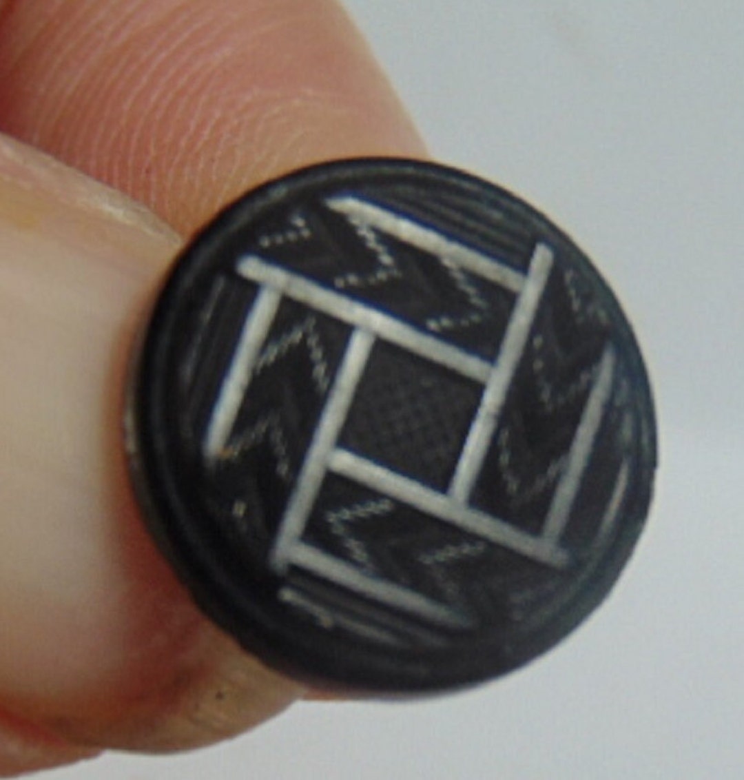 ANTIQUE EXCELLENT 1800's-1900's Victorian Era Pressed Geometric ...
