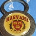 BEAUTIFUL Vintage UNISEX Gold HARVARD Key Ring...never Used..9840 ...