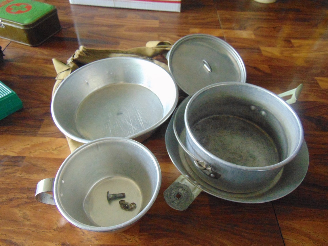 Vintage 60's/70's Boy Scout of America Mess Kit-complete...vintage Boy ...