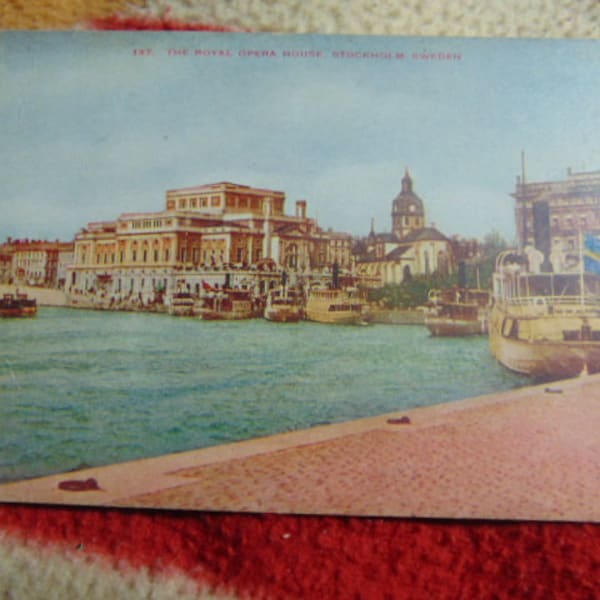 Antique Swedish Postcard - Etsy