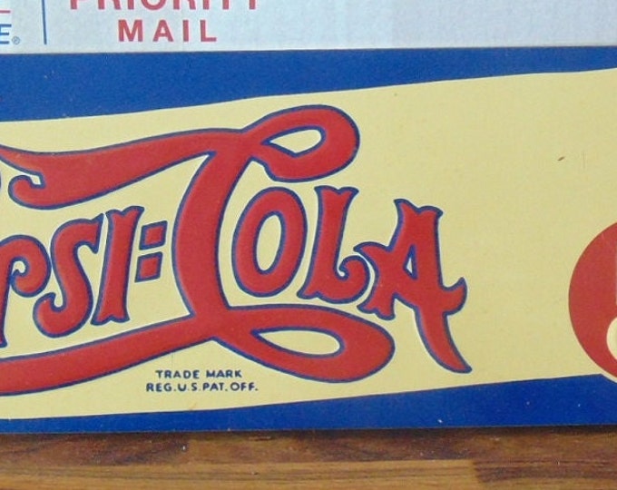Vintage BEAUTIFUL Original 1940 Pepsi Pete 5 Cent Cola Cops Police ...