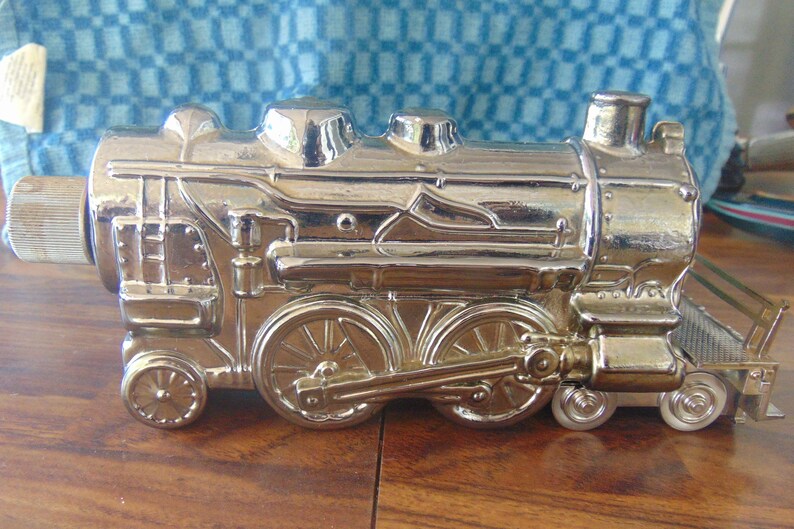 VINTAGE Avon 1973-75 Atlantic 4-4-2 Train Silver Over Glass - Etsy