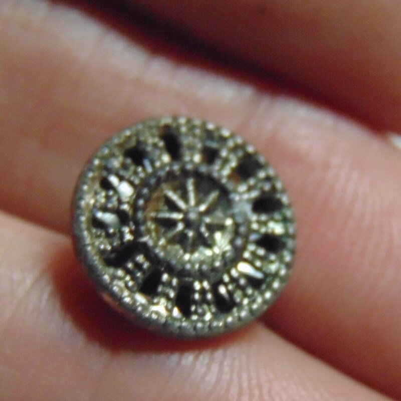 Metal Mirror Buttons - Etsy