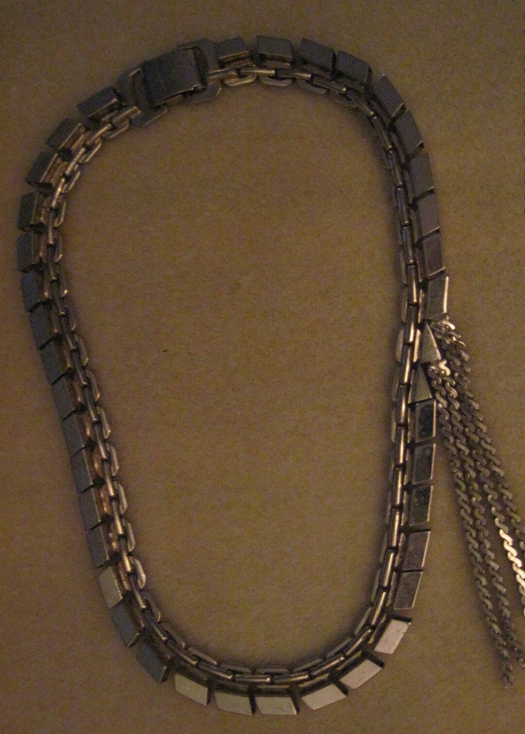 Vintage STUNNING Kafin of New York Circa 50's Gold Art Deco Necklace ...