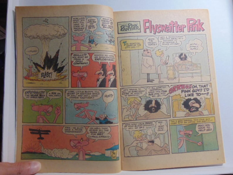 Vintage AWESOME 1978 Aug #55 Whitman the Pink Panther Comic Book..#30 ...