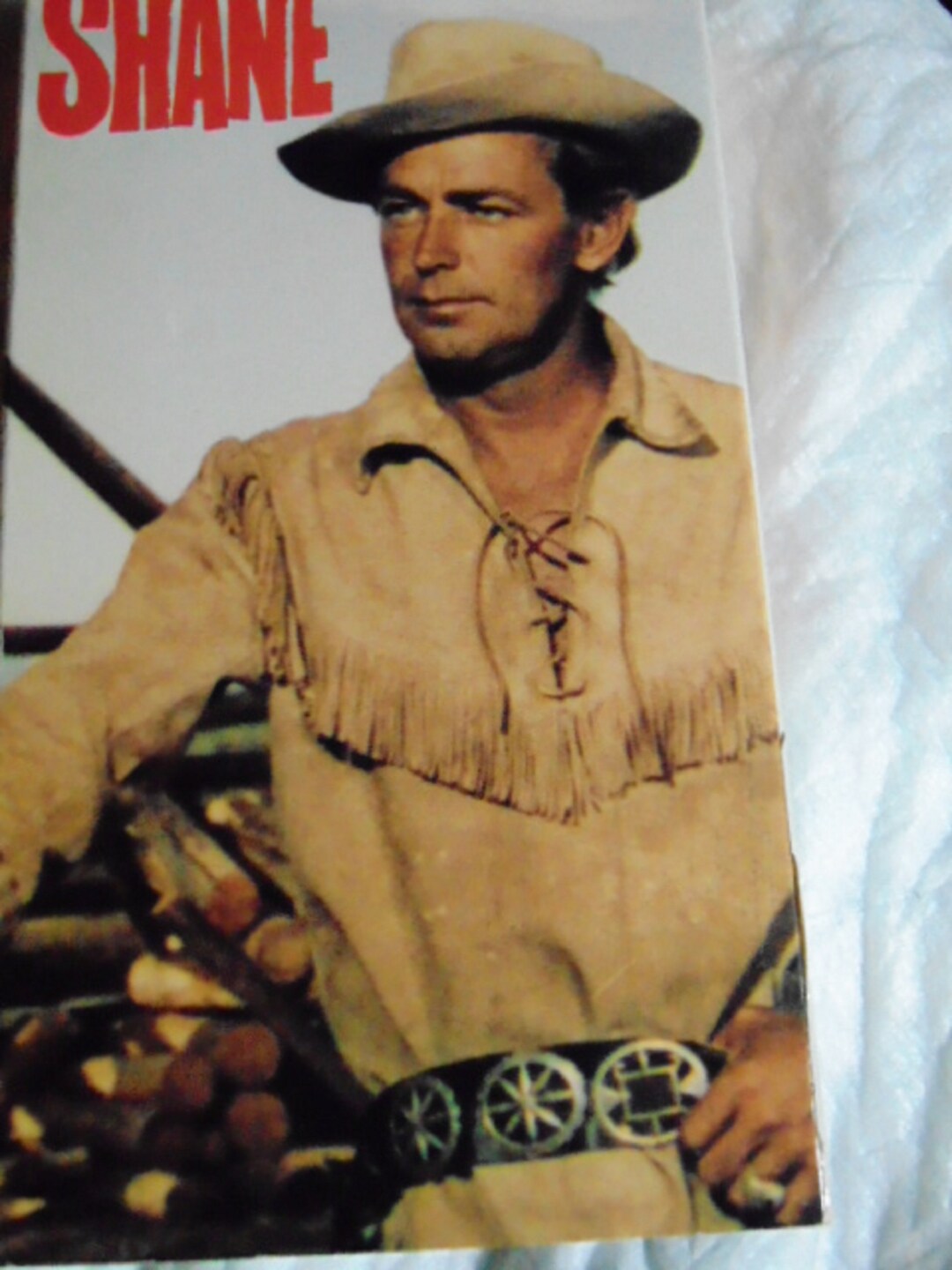 Vintage MOVIE Shane (vhs)...alan Ladd.....used...vintage Vhs,vintage ...