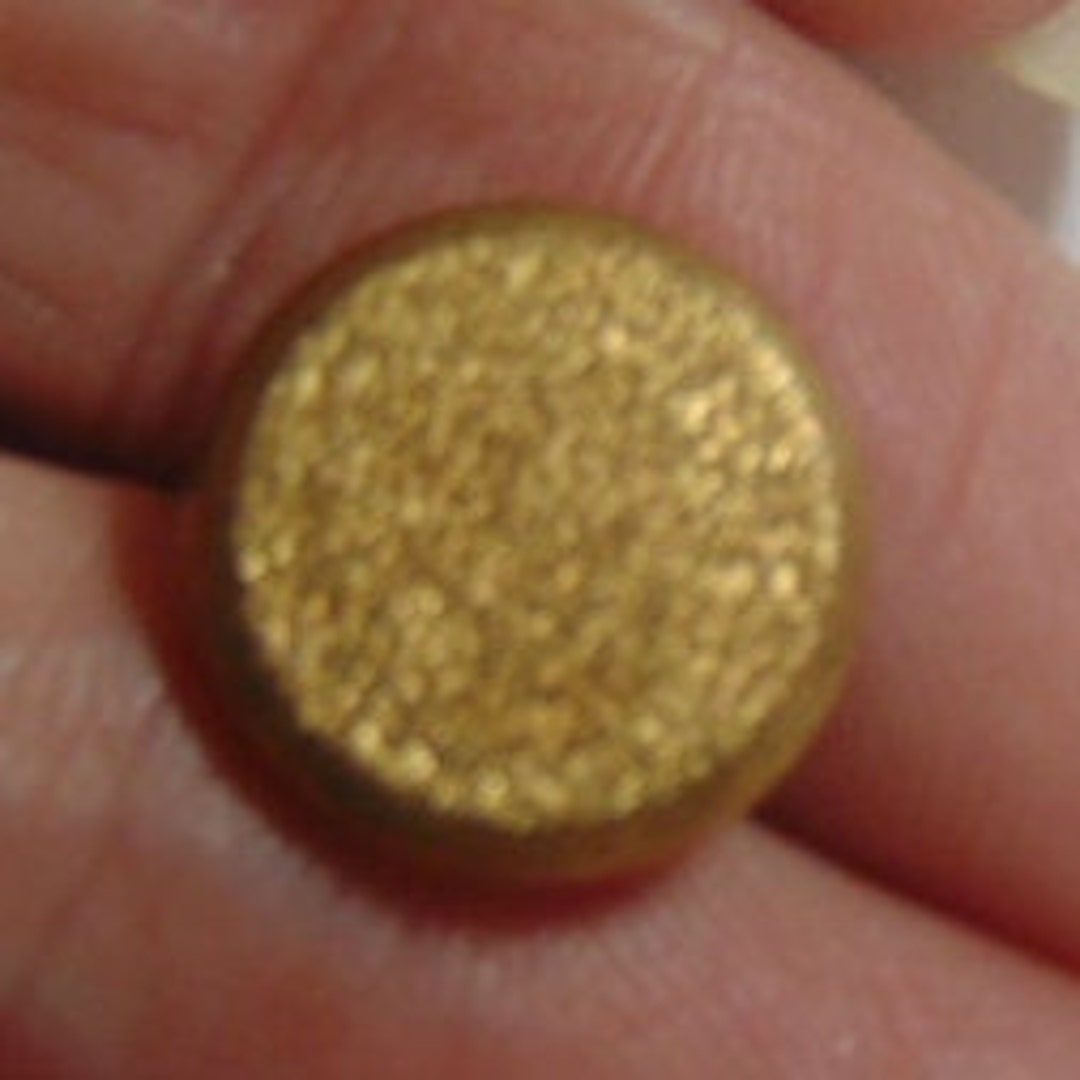 ANTIQUE ELEGANT 1880's/1900's Set of 5 Gilt/gilded Gold 'mottled' Tiny ...