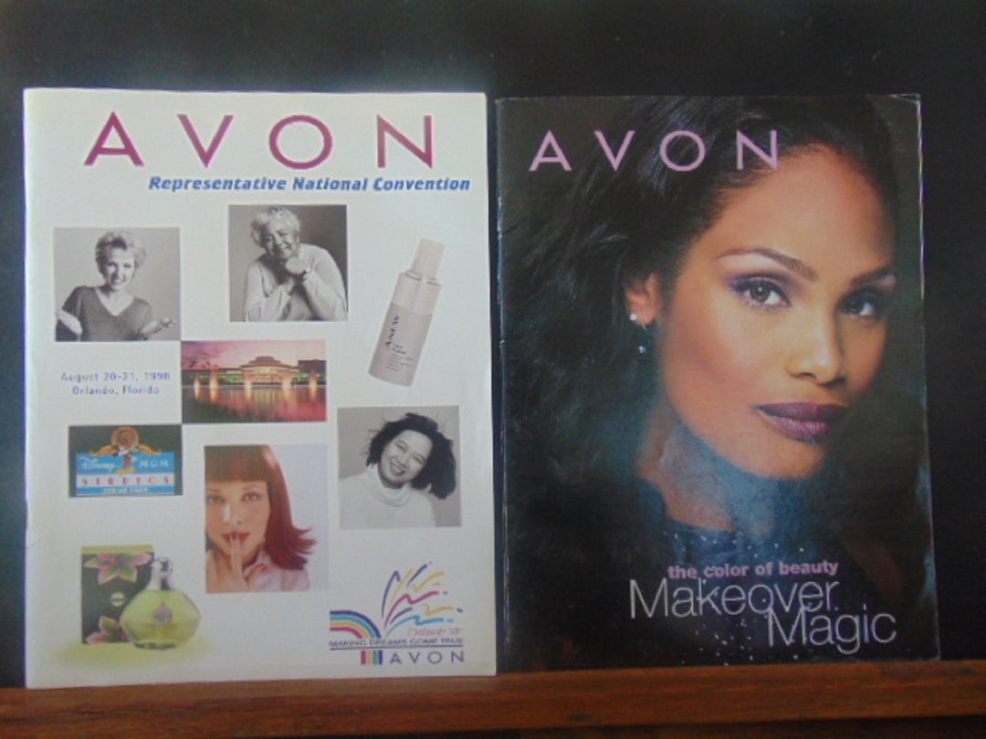 Vintage AWESOME 1998 Avon Rep Convention Book or 2000 Avon Magic ...
