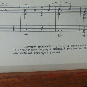 Vintage BEAUTIFUL Graphics 40's TOGETHER From Film Since You Went Away ...