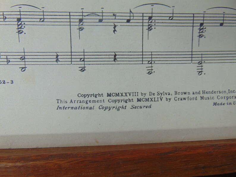 Vintage BEAUTIFUL Graphics 40's TOGETHER From Film Since - Etsy