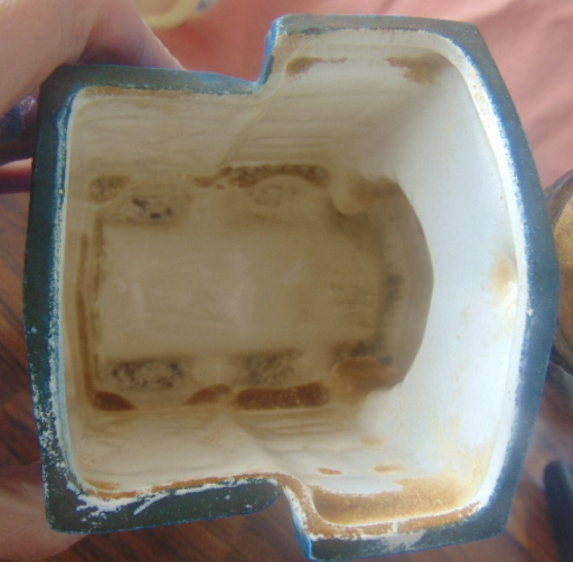 VINTAGE 40's/50's Inarco E-4710 Ceramic Train Planter...#141...room ...