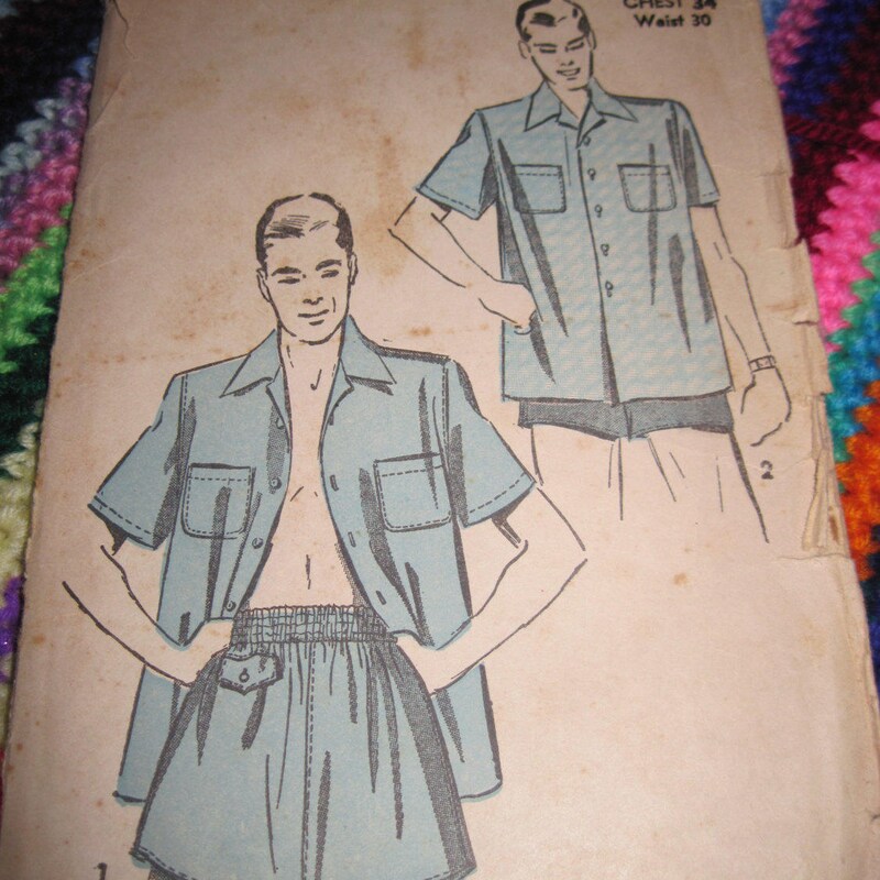 Mens Swim Trunks Pattern - Etsy