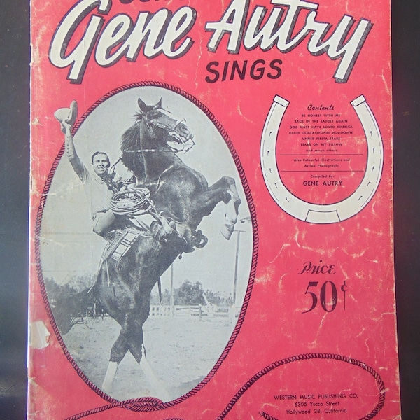 Vintage Song Book - Etsy