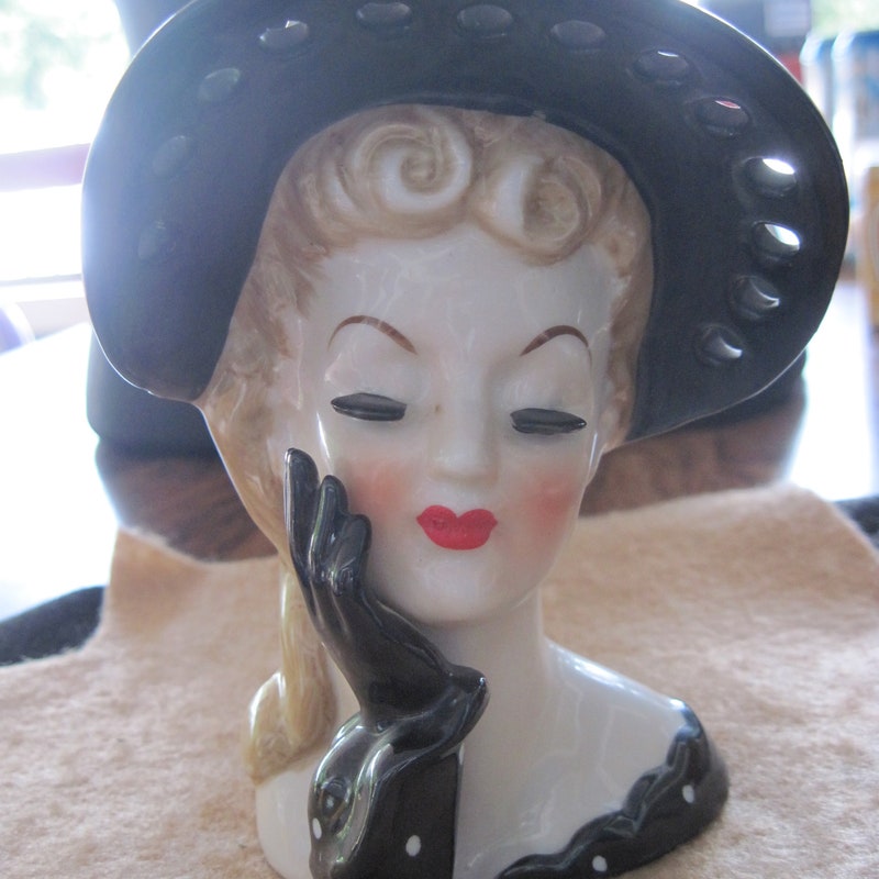 Lady Head Vase - Etsy