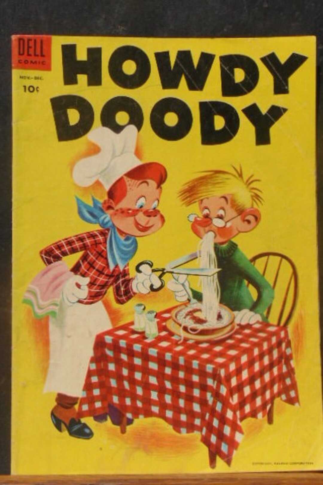 Vintage 1954 HOWDY DOODY Vol.1 No.31 Nov/dec Comic Book.. Gift for Kid ...