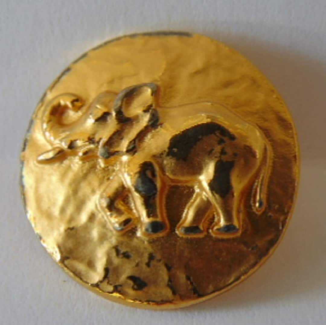 Antique BEAUTIFUL 19th Century Sport Hunt Button Shiny-gilt Gold ...