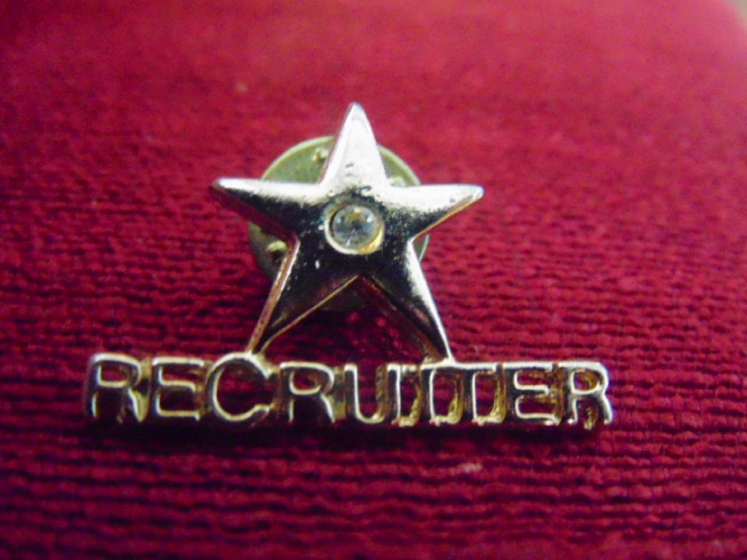 Vintage BEAUTIFUL 90's Avon Gold & Rhinestone STAR Recruiter ...