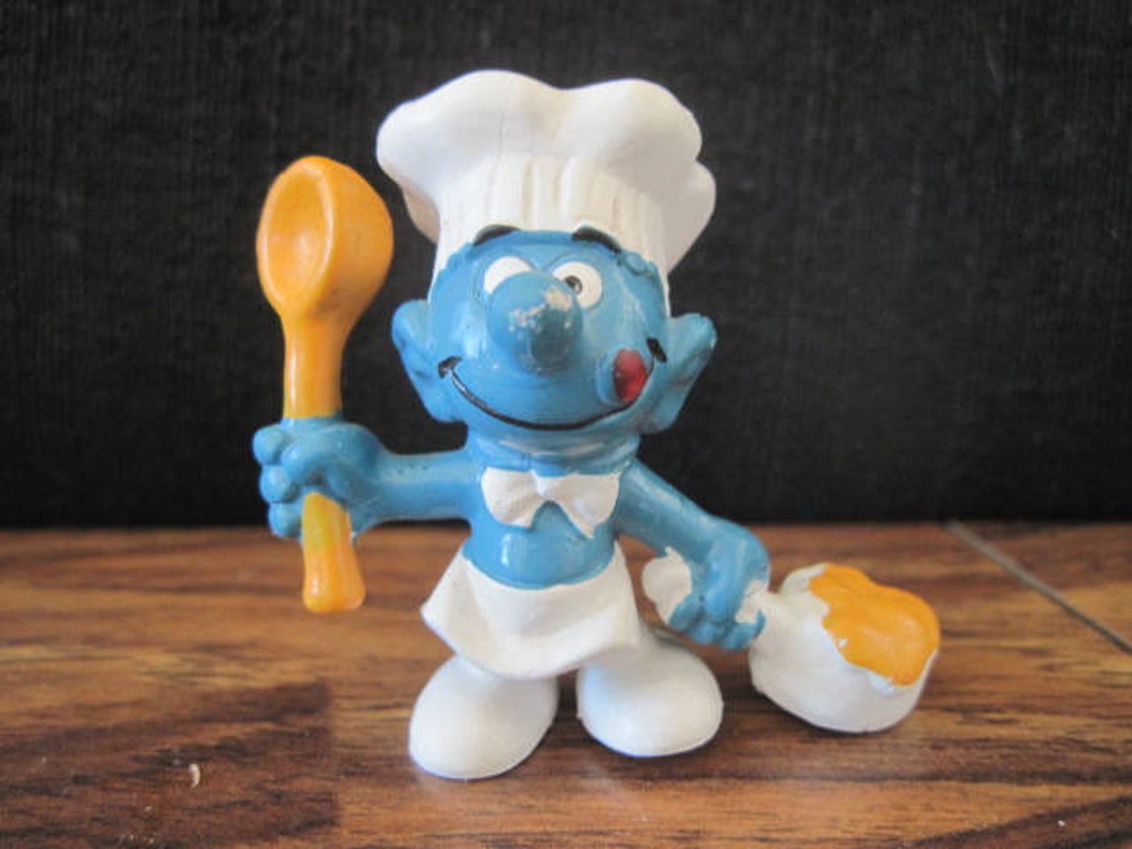 Vintage 1973 Cook Smurf... Kid's GiftCollectorHome | Etsy