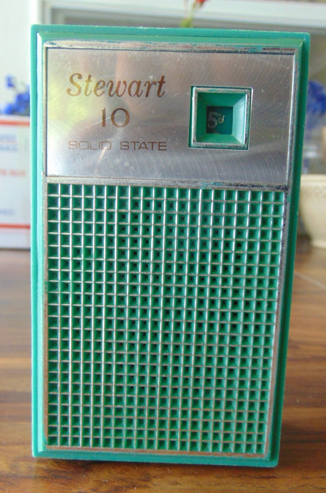 Vintage 60's/70's STEWART 10 Solid State 'pocket Transistor Radio ...