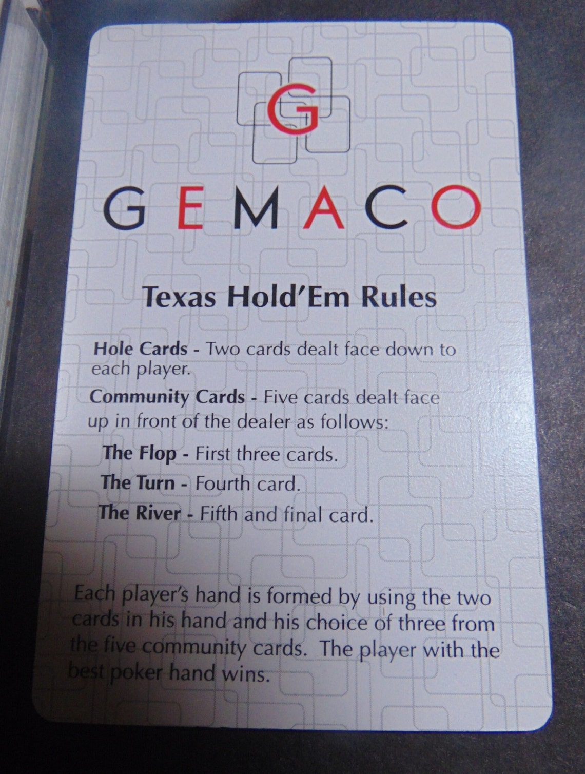 Vintage 60's/70's GEMACO Double Deck Waterliles Playing Cards in Box ...