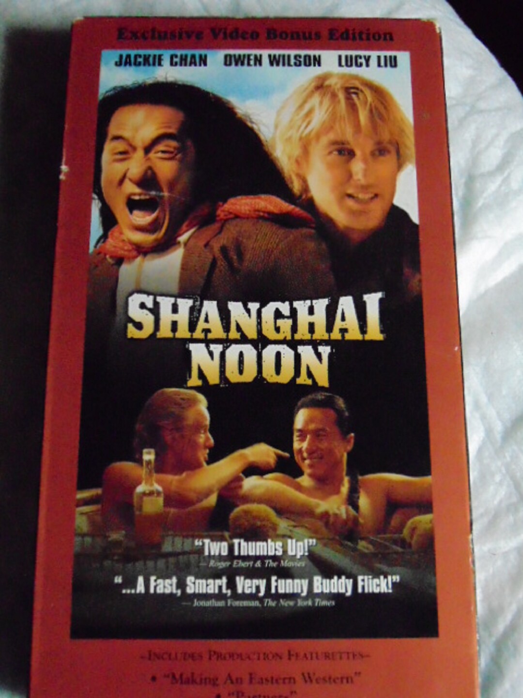 Vintage MOVIE Shanghai Noon...vhs 2001.....used...vintage Vhs,vintage ...
