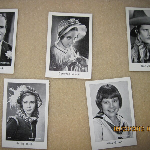Antique Movie Cards - Etsy