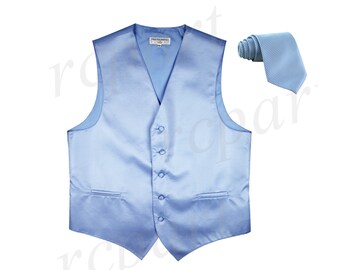 Light Blue Vest - Etsy