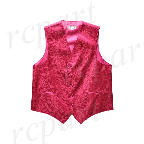 Pink Waistcoat - Etsy