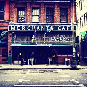 Seattle Art Pioneer Square Merchants Café Restaurant - Washington State ...